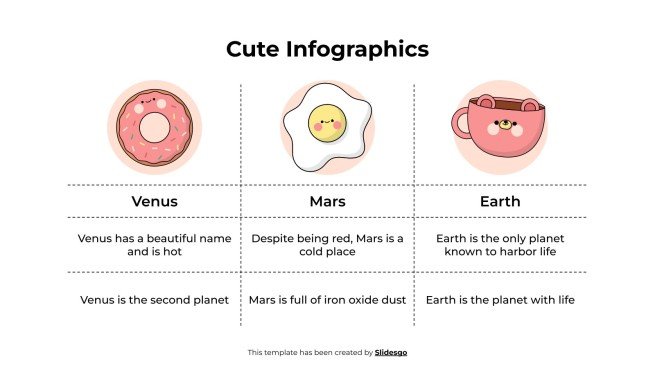 Cute Infographics Template