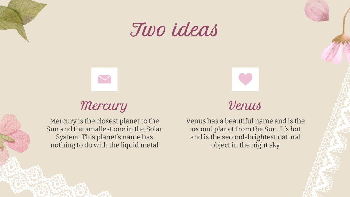 Coquette Aesthetic Scrapbook Presentation