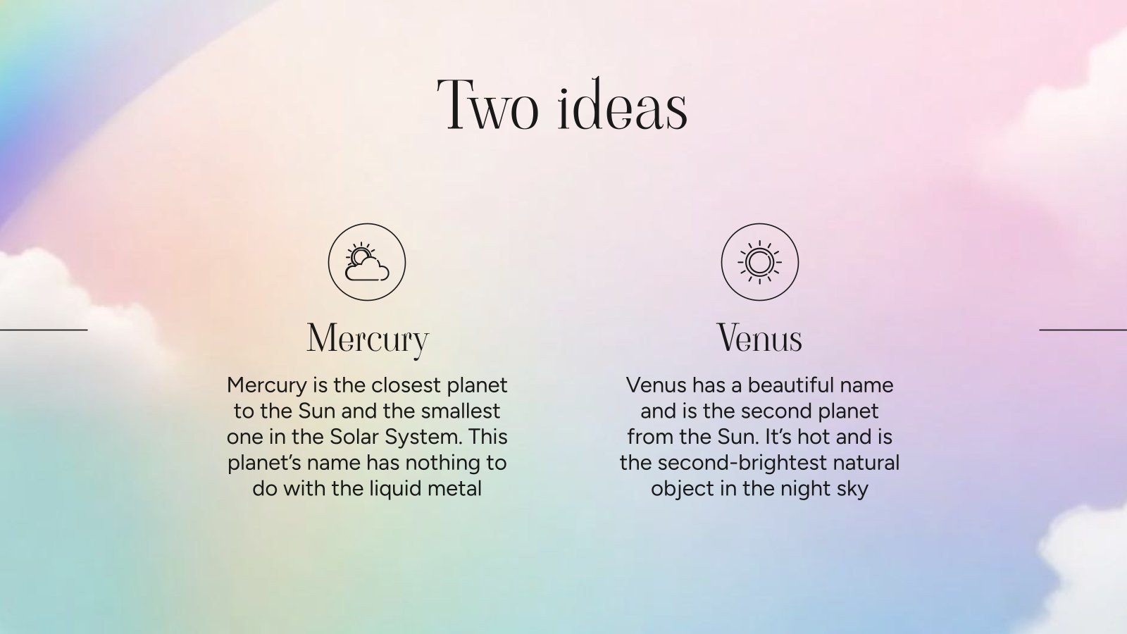 Rainbow Slideshow Presentation