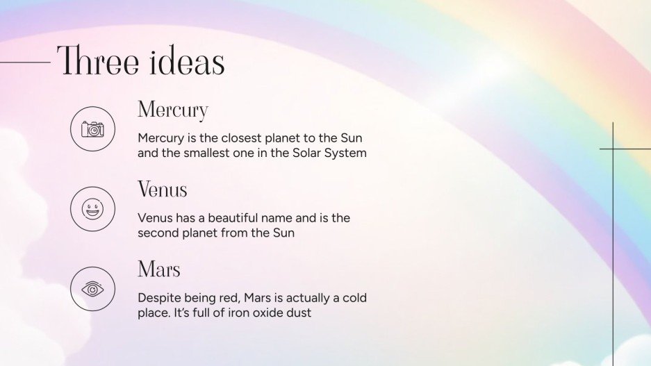 Rainbow Slideshow Presentation