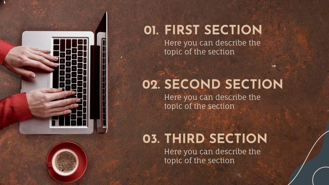 Desktop Workspace Google Slides & PowerPoint template