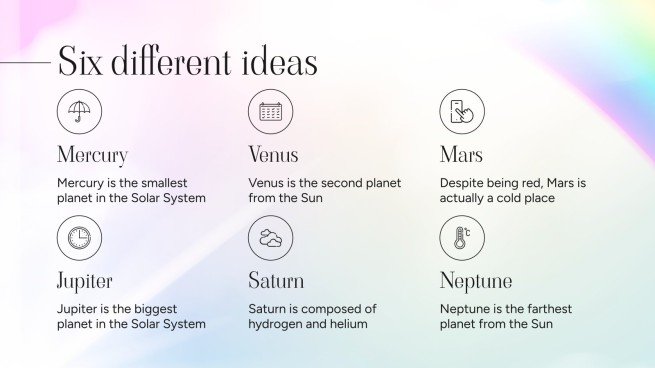 Rainbow Slideshow Presentation