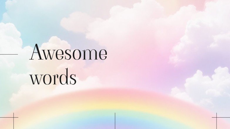 Rainbow Slideshow Presentation