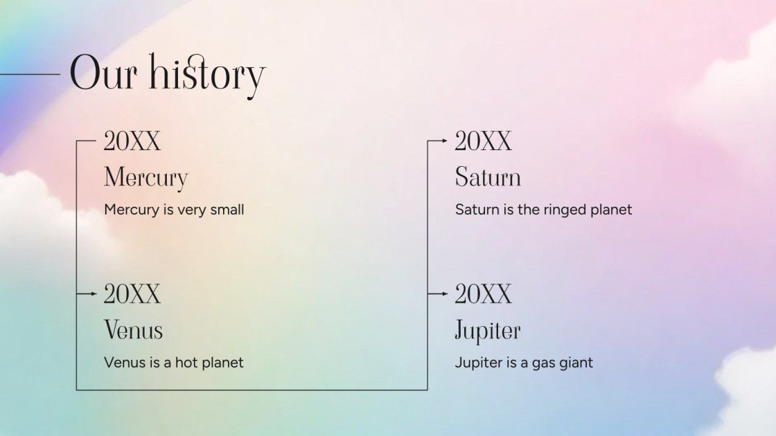 Rainbow Slideshow Presentation