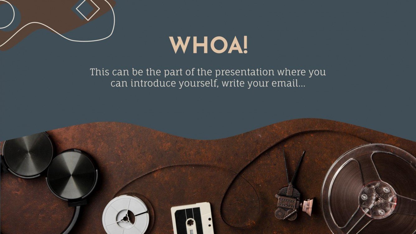 Desktop Workspace Google Slides & PowerPoint template