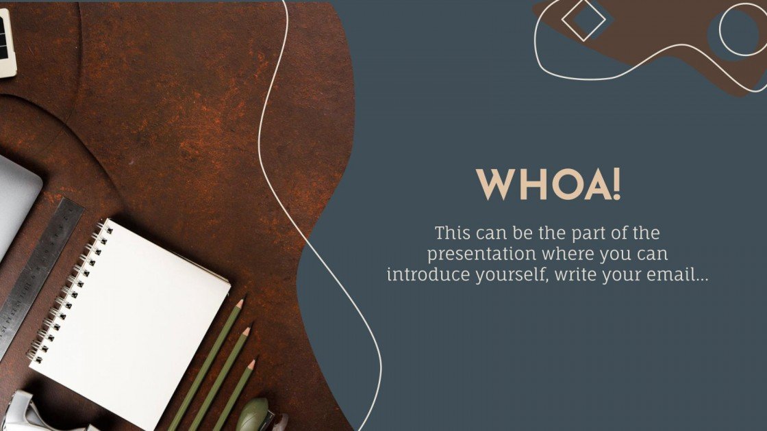 Desktop Workspace Google Slides & PowerPoint template