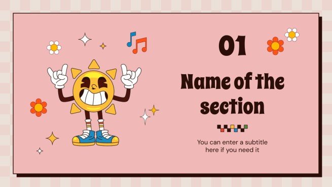 Cute Doodle GIFs Theme Presentation