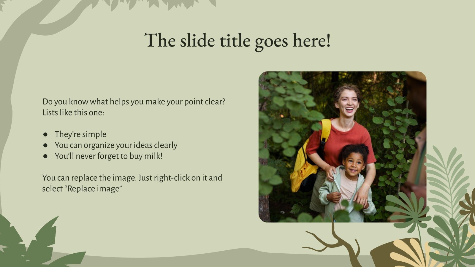Rainforest Style Slideshow Presentation
