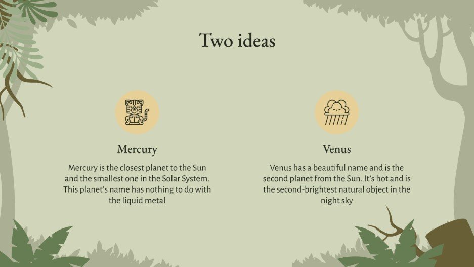 Rainforest Style Slideshow Presentation