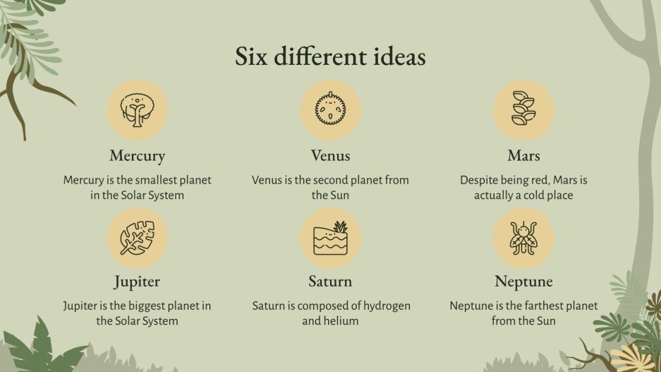 Rainforest Style Slideshow Presentation