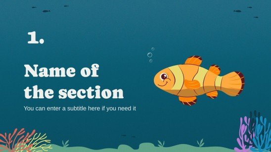 Clown Fish Presentation