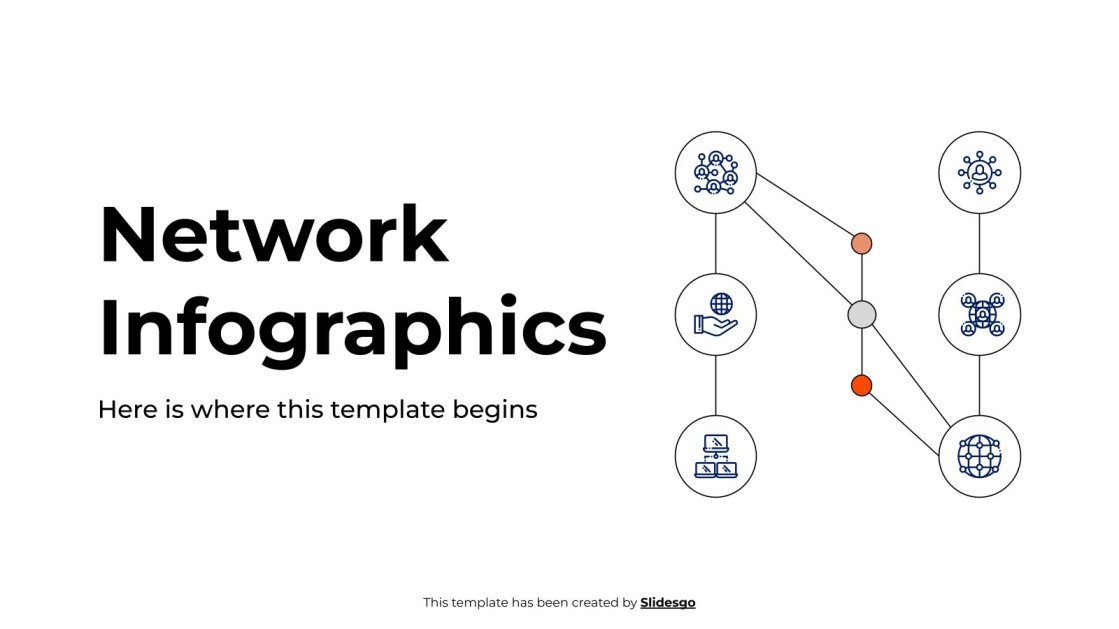 Network Infographics Template