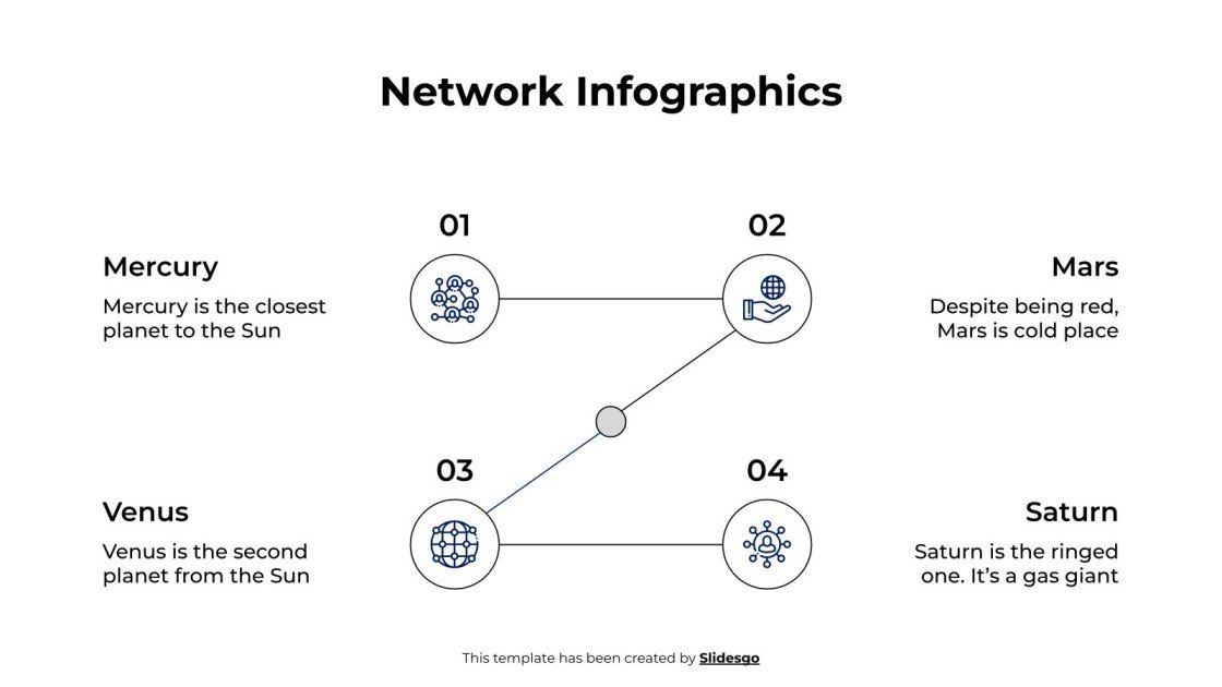Network Infographics Template
