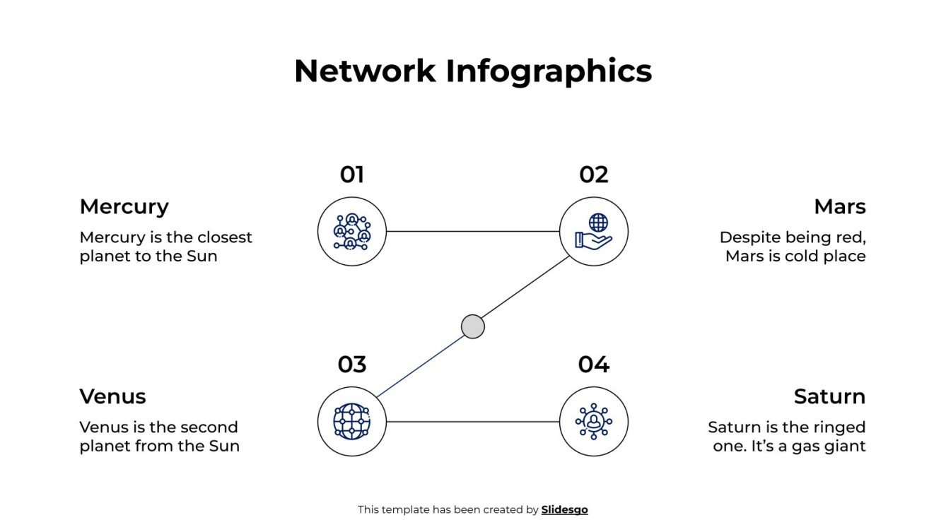 Network Infographics Template
