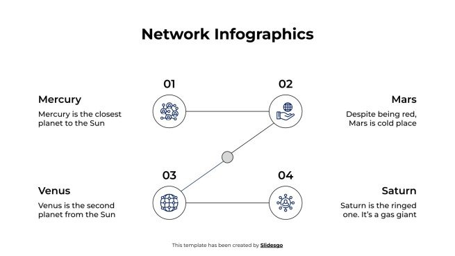 Network Infographics Template