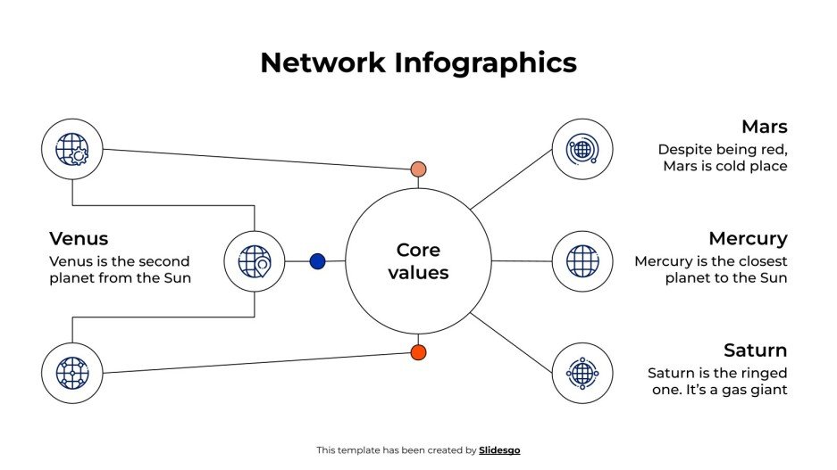 Network Infographics Template