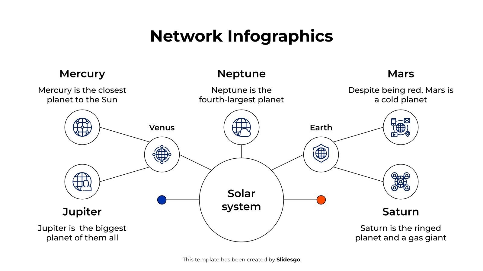 Network Infographics Template