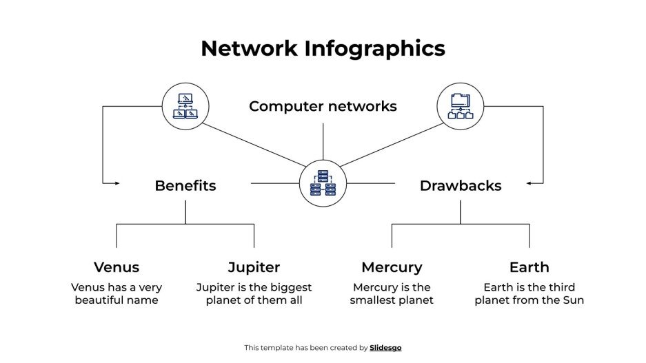 Network Infographics Template
