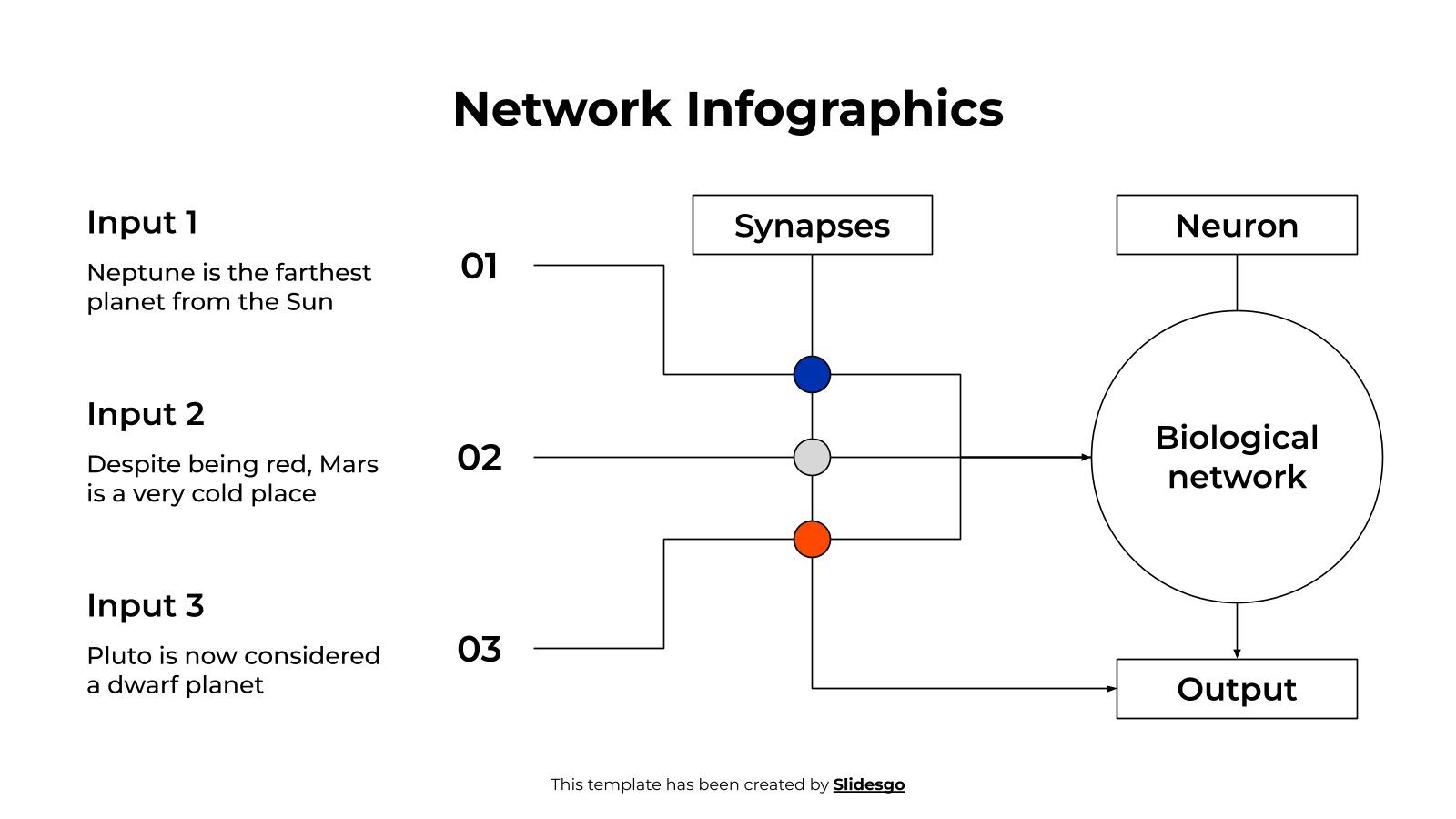 Network Infographics Template