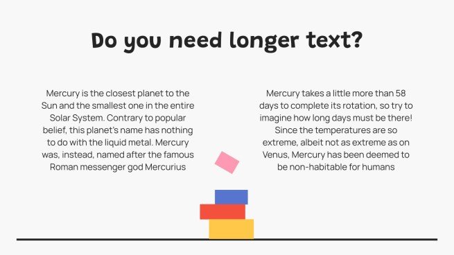 Building Blocks Theme for Elementary Presentation