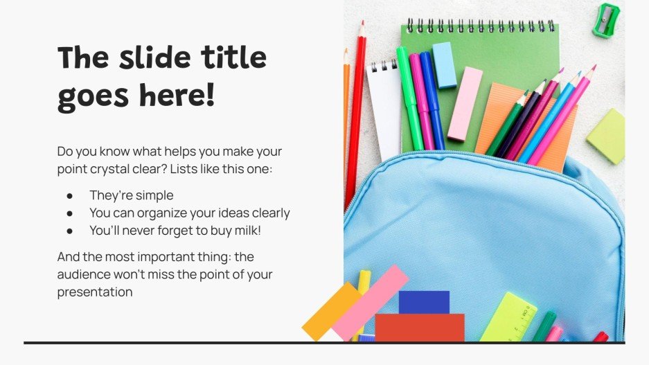 Building Blocks Theme for Elementary Presentation