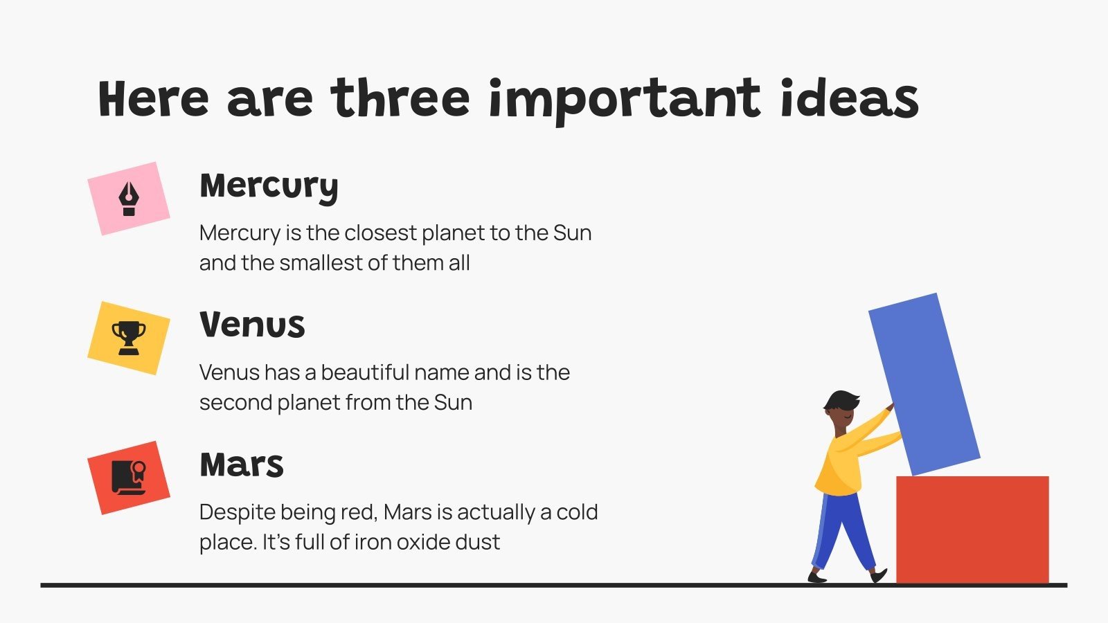 Building Blocks Theme for Elementary Presentation