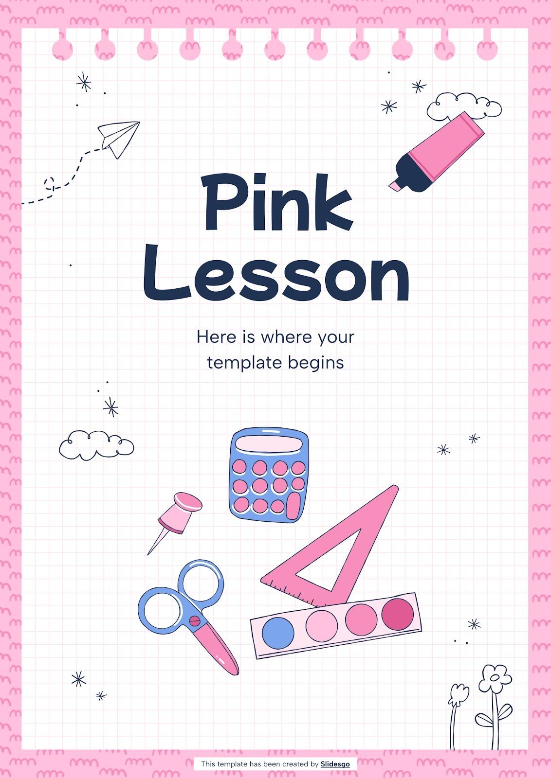 Pink Lesson Presentation