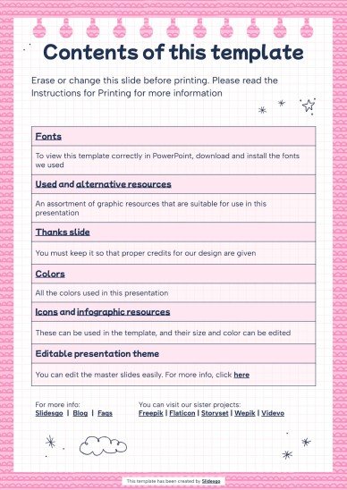 Pink Lesson Presentation