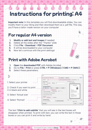 Pink Lesson Presentation