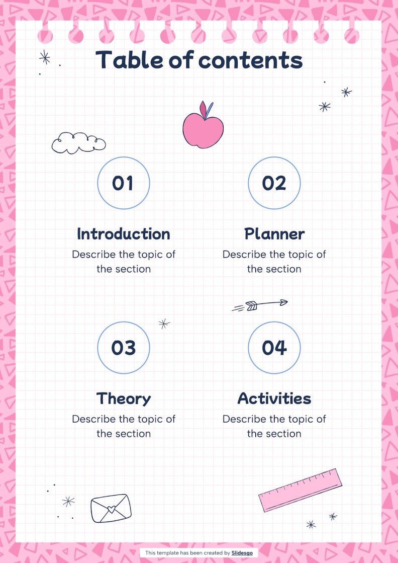 Pink Lesson Presentation