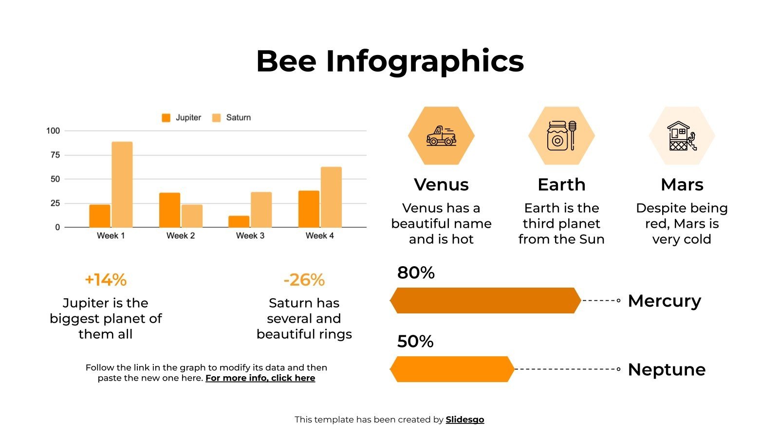 Bee Infographics Template