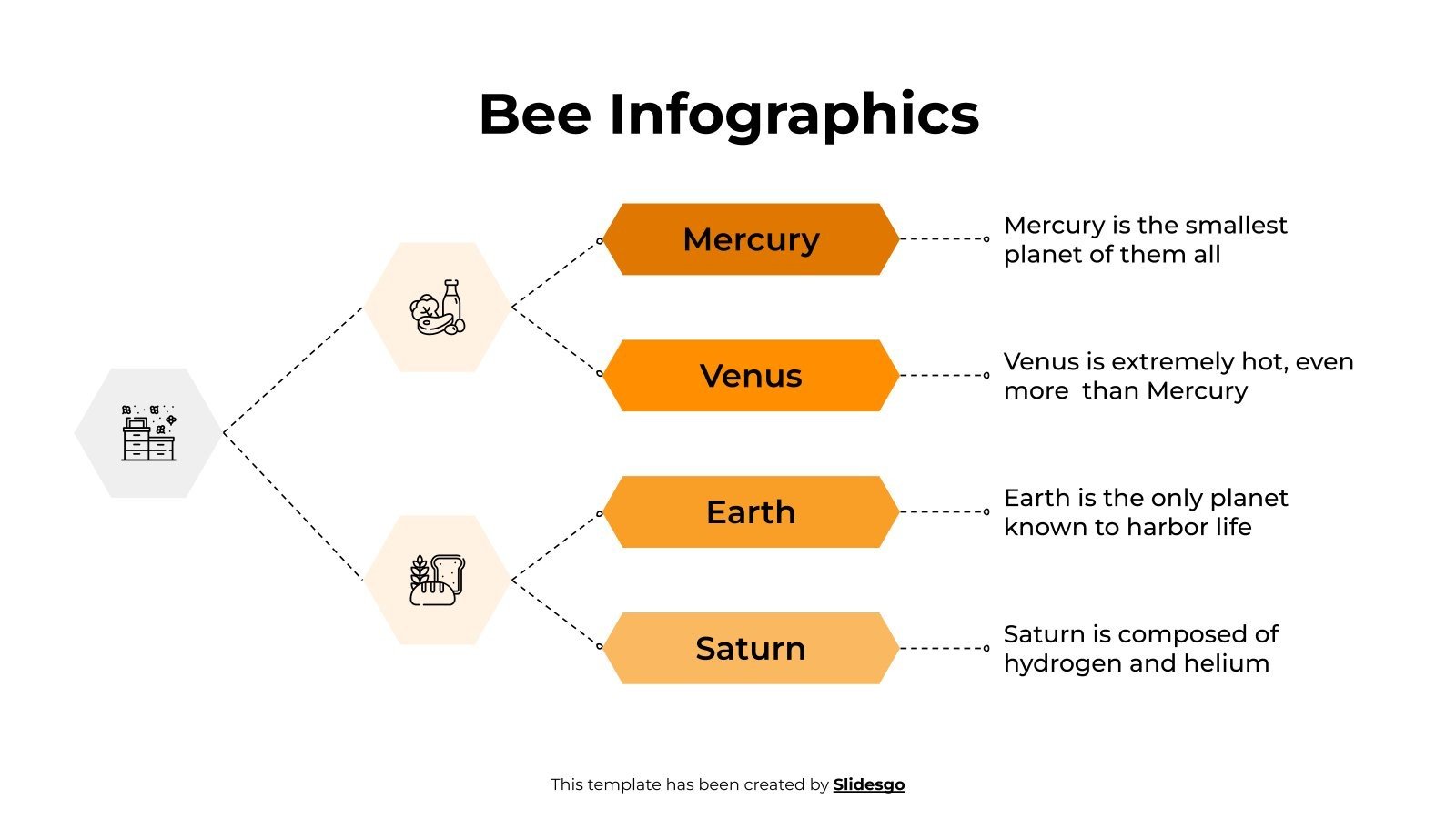 Bee Infographics Template