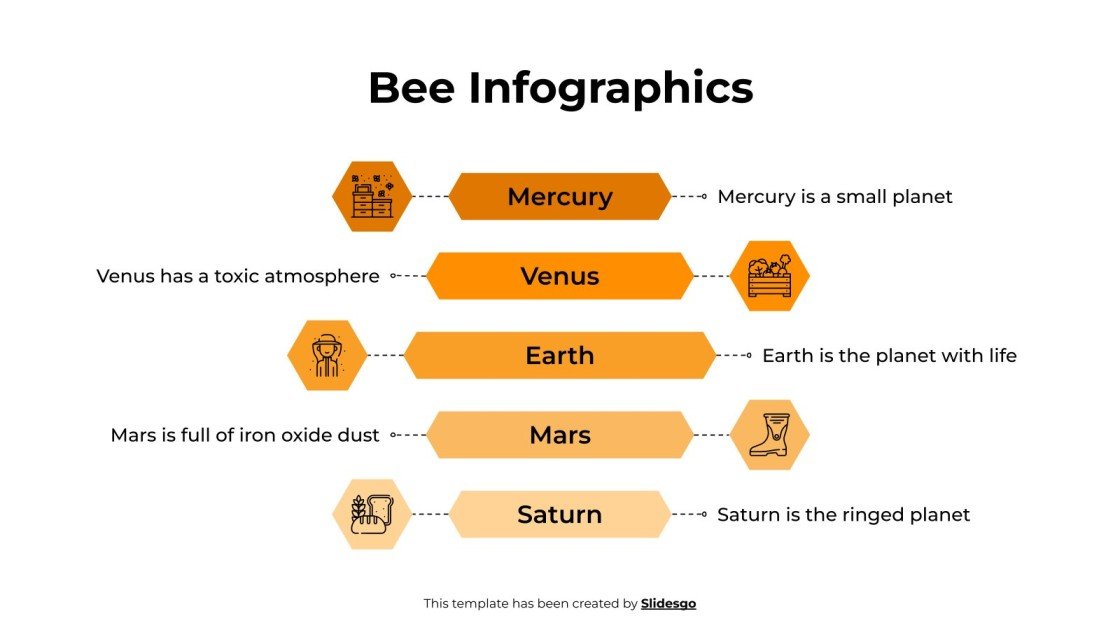 Bee Infographics Template