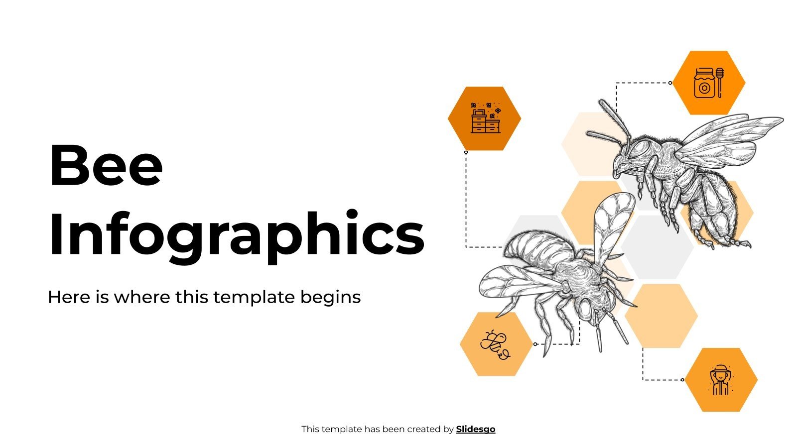 Bee Infographics Template