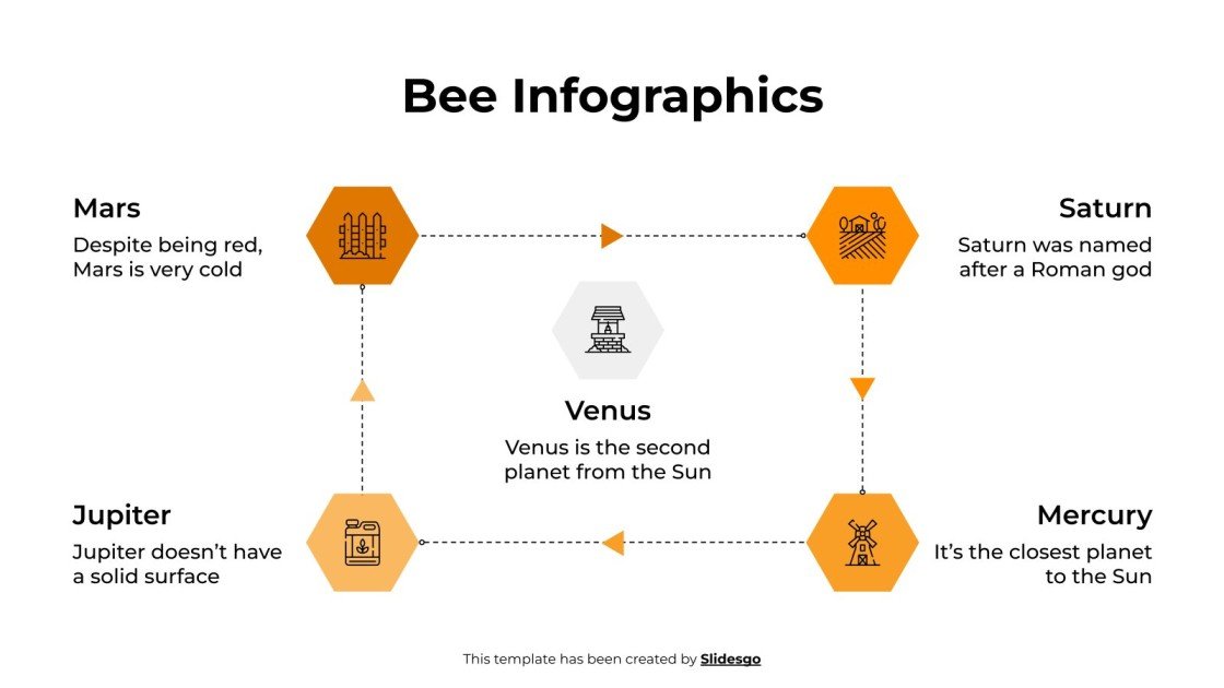 Bee Infographics Template