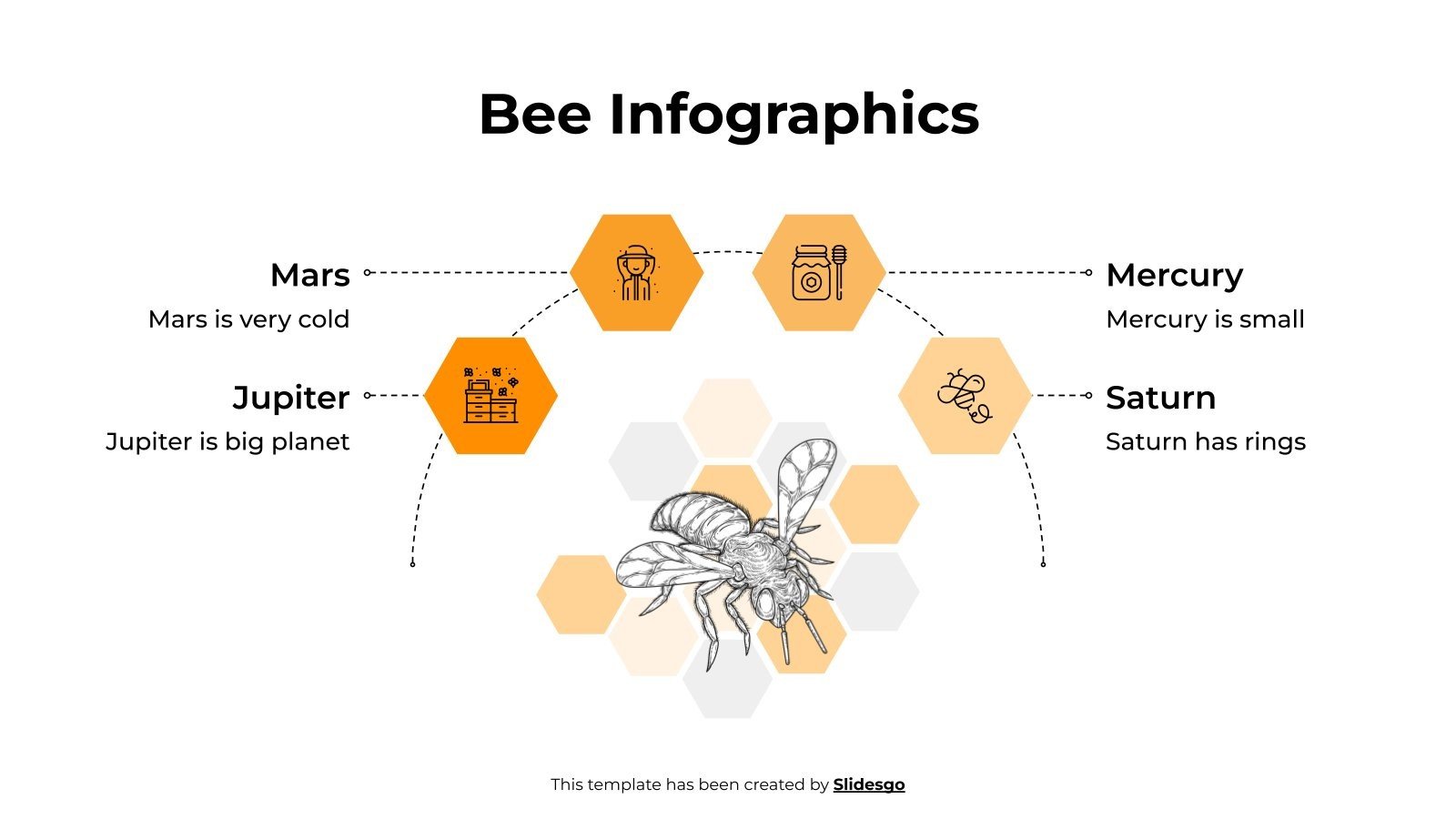 Bee Infographics Template