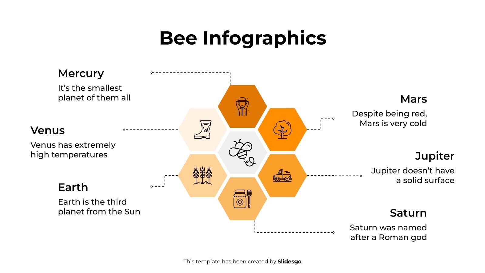 Bee Infographics Template