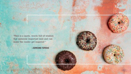Donut Shop Branding Google Slides and PowerPoint Template