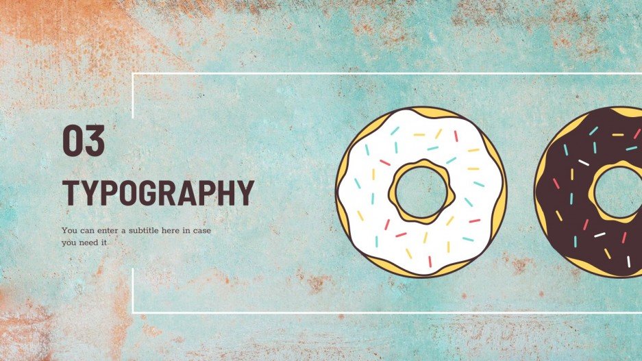 Donut Shop Branding Google Slides and PowerPoint Template