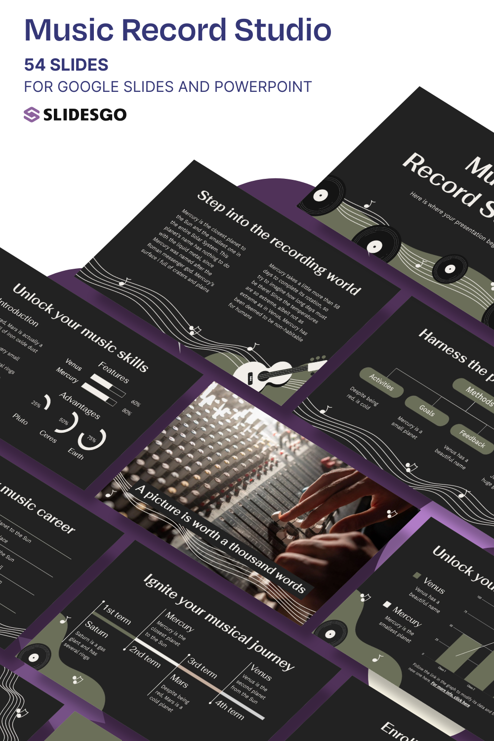 Music Record Studio Presentation