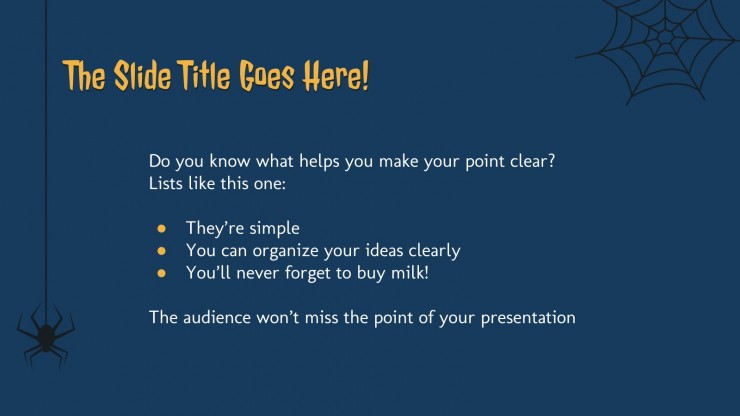 Spooky Halloween Google Slides theme & PowerPoint template