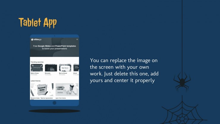 Spooky Halloween Google Slides theme & PowerPoint template