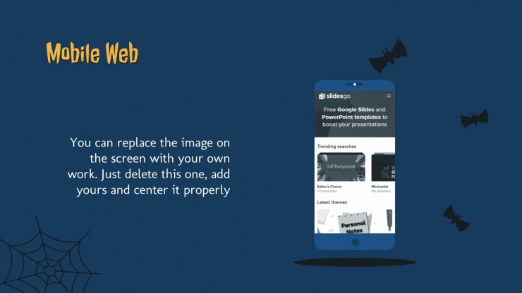 Spooky Halloween Google Slides theme & PowerPoint template