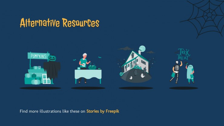 Spooky Halloween Google Slides theme & PowerPoint template