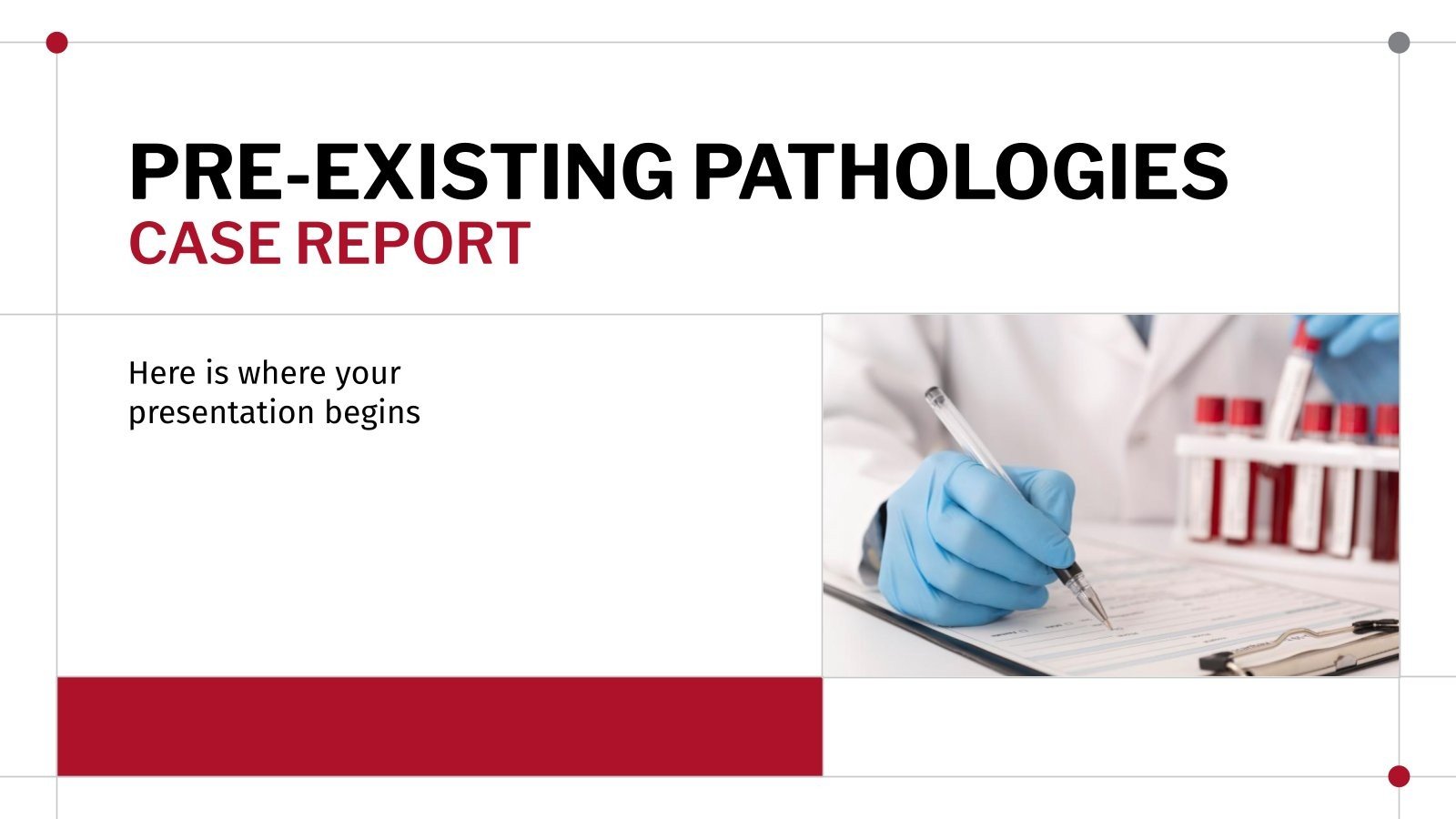 Pre-existing Pathologies Case Report Presentation