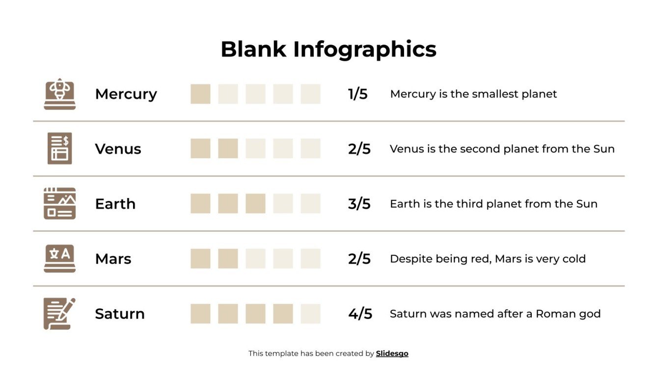 Blank Infographics Presentation