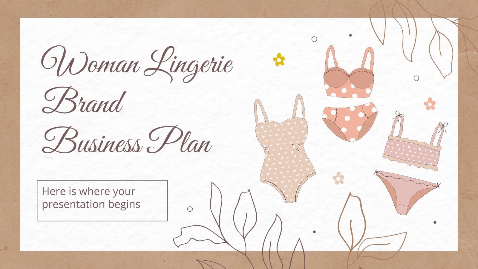 Plantillas gratis sobre ropa para Google Slides y PowerPoint