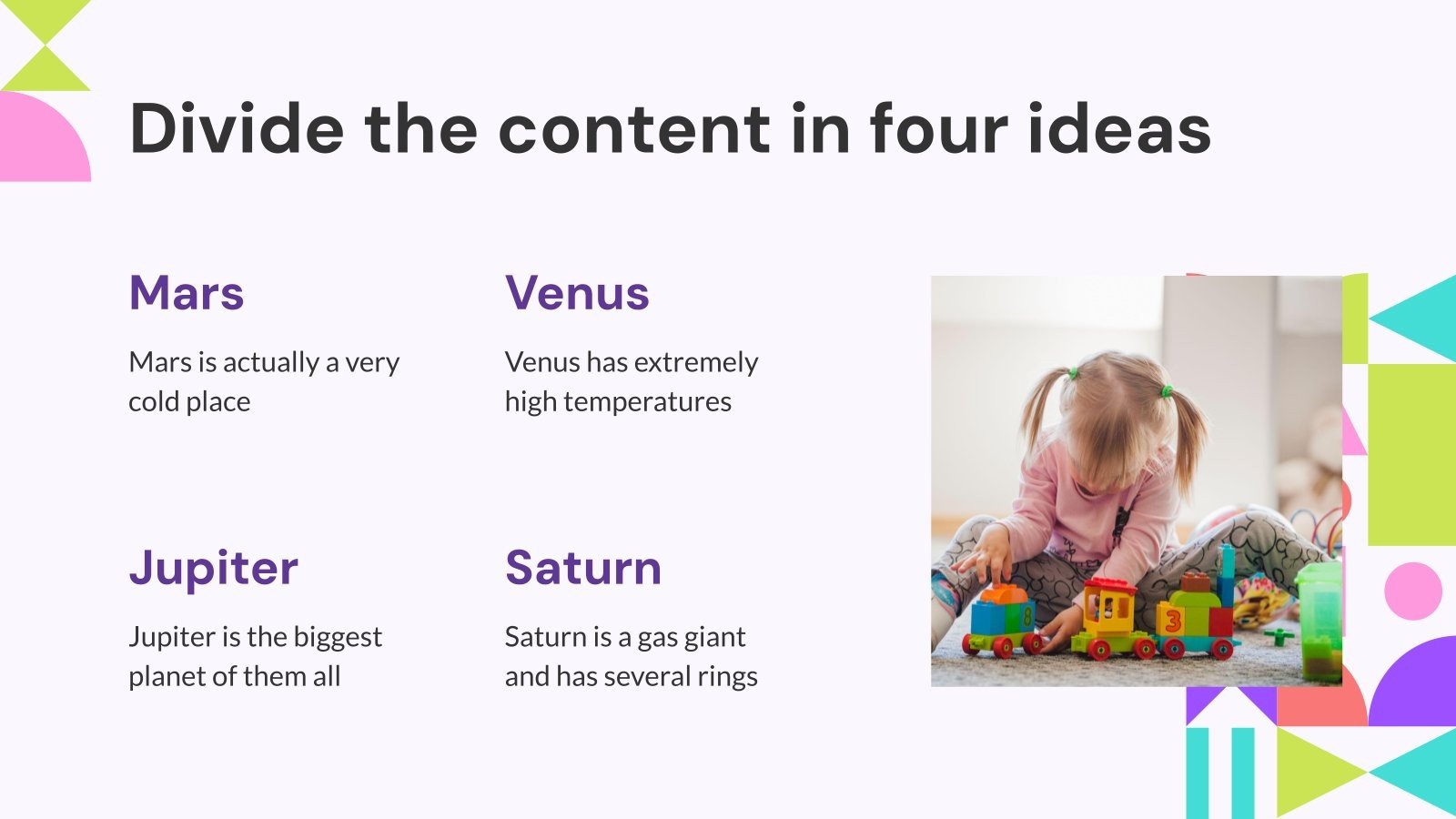 Building Blocks Theme for Education Presentation