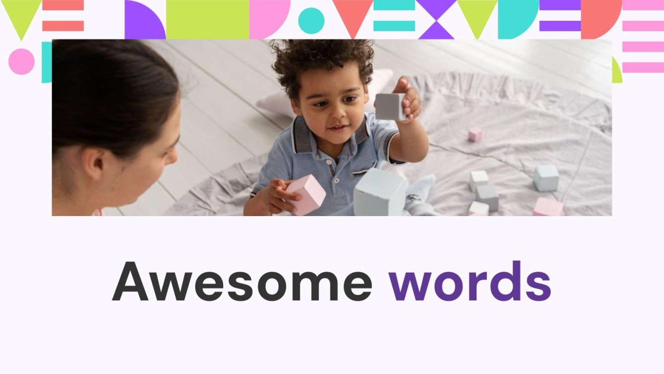 Building Blocks Theme for Education Presentation