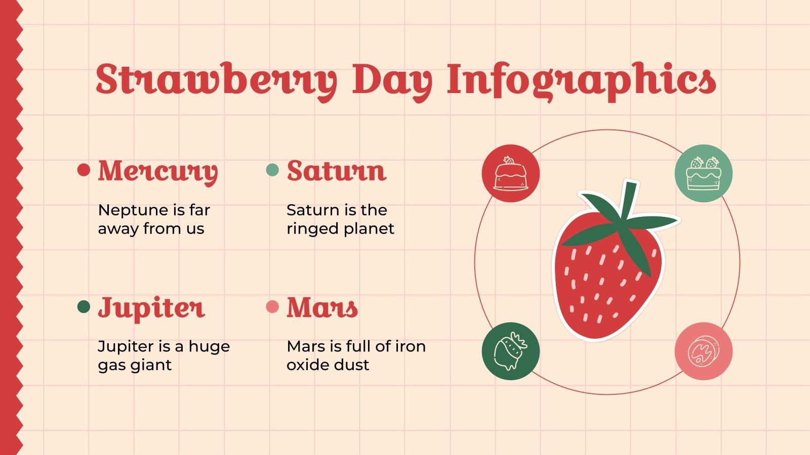 Let's Celebrate Strawberry Day! Infographics Presentation